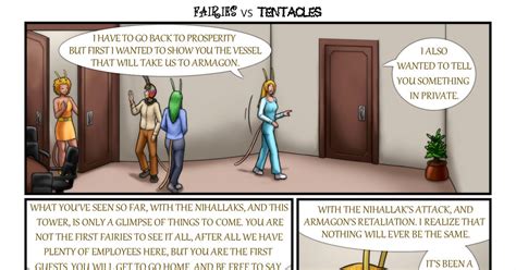 Comic Fairies Vs Tentacles Fairy Fairies Vs Tentacles 531 535