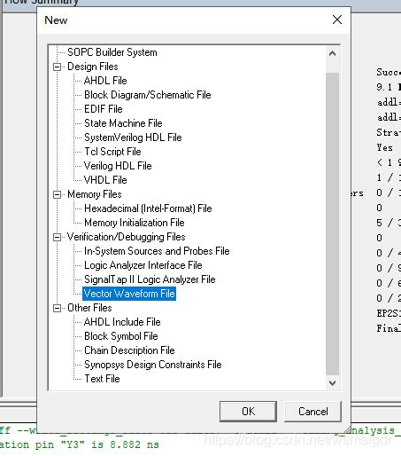 Quartus Ii 关于波形仿真no Simulation Input File Assignment Csdn博客
