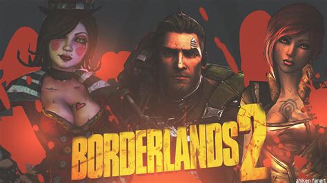 Fan Art Photomanipulation Borderlands 2 Moxxi Dlc Axton Wallpaper 20671