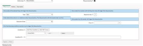 Inbound Email Action Not Showing In Email Log R Servicenow