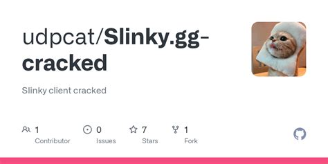 Github Udpcat Slinky Gg Cracked Slinky Client Cracked