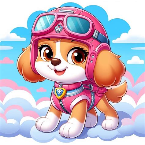 Pinterest Paw Patrol Decorations Paw Patrol Cartoon Skye Paw Patrol