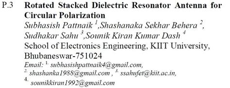 Pdf Rotated Stacked Dielectric Resonator Antenna For Circular Polarization