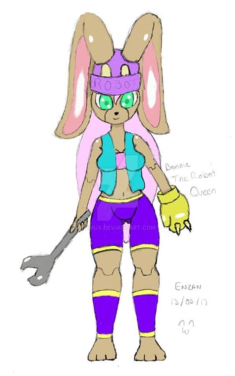 Bonnie The Robot Queen By Emux On Deviantart