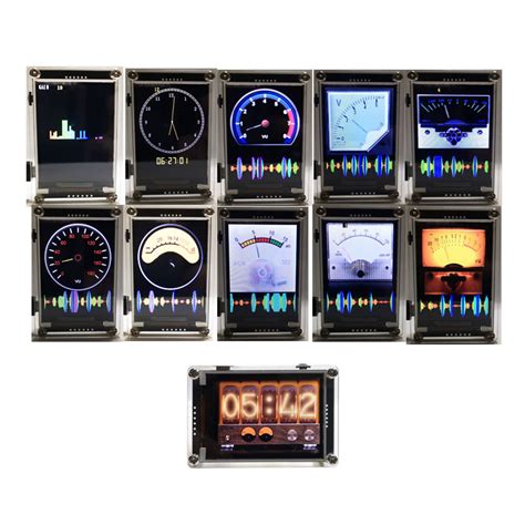 Geektone 2 4 Gps Plug In Nixie Tube Clock Vu Meter Voice Controlled
