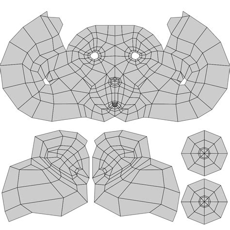 Modeling Fix Suzanne S UV Map Blender Blender Projects