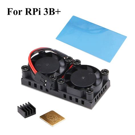 Raspberry Pi Model B Dual Fan With Heat Sink Ult Vicedeal