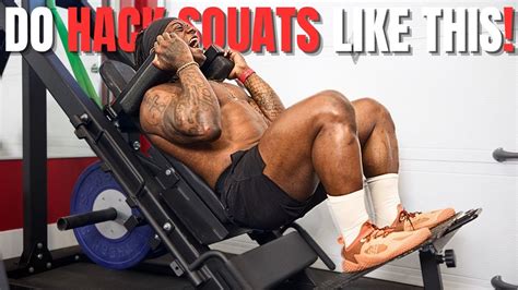 Transform Your Legs The Best Hack Squat Tutorial YouTube