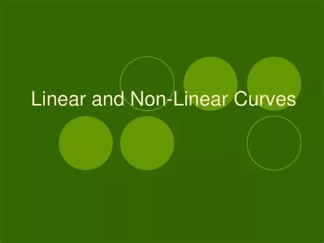 PPT Linear And Non Linear Curves PowerPoint Presentation Free Download ID