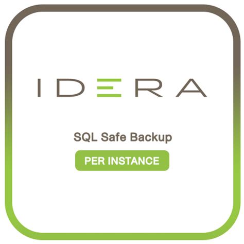 Vsm Idera Sql Safe Backup