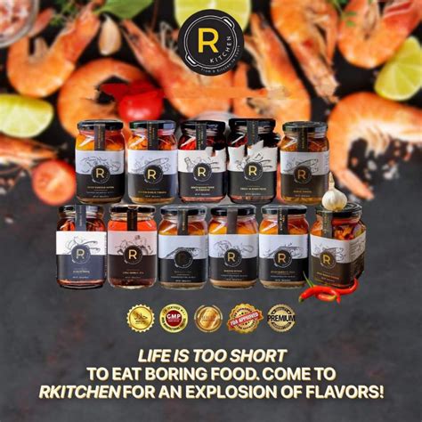 R Kitchen Premium Bottled Gourmet Garlic Tinapa Tuyo And Buro