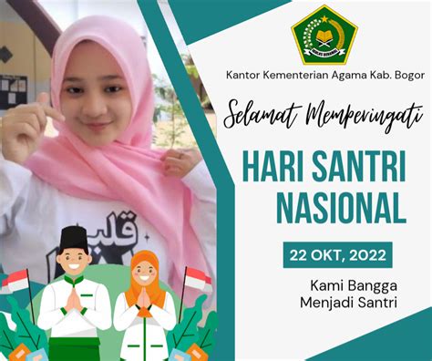 Cara Pasang Twibbon Hari Santri Nasional 2022 Bingkai Hsn Terbaru Cek