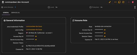 Using Assume Role To Access AWS In Commandeer Commandeer Docs