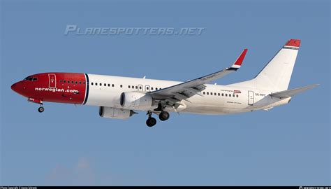 SE RPE Norwegian Air Sweden Boeing 737 8JP WL Photo By Hanjo Schrenk