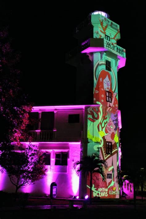 PROYECTAN VIDEO MAPPING EN FARO ANTIGUO DE ISLA AGUADA Sala De Prensa