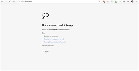 Sslerrorsyscall X Closed The Connection When Using Tls In