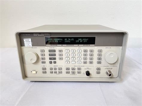 Keysight Agilent 8648 C Synthesized Signal Generator Bridge Tronic Global