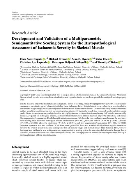 Pdf Development And Validation Of A Multiparametric Semiquantitative Scoring System For The