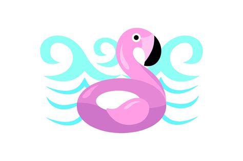 Flamingo Floatie Svg Cut File By Creative Fabrica Crafts · Creative Fabrica