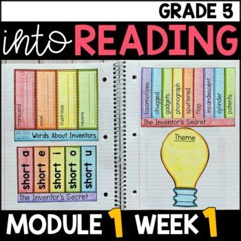 Into Reading HMH Th Grade Module Week The Inventor S Secret GOOGLE