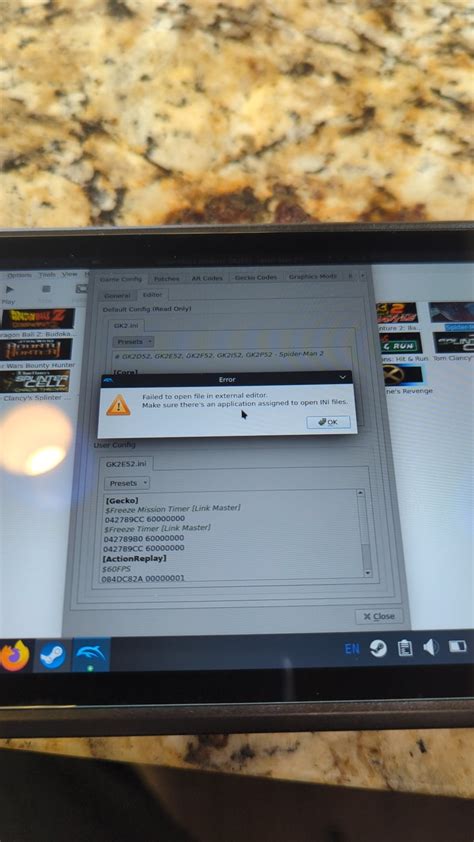 steam deck editing config files r dolphinemulator