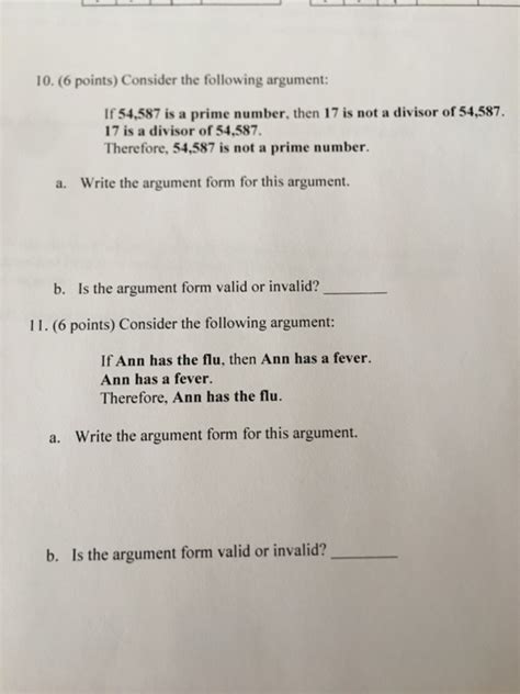 solved 10 6 points consider the following argument if