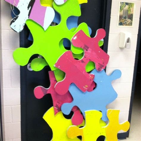 Life Sized Puzzle Pieces For Classroom Decor