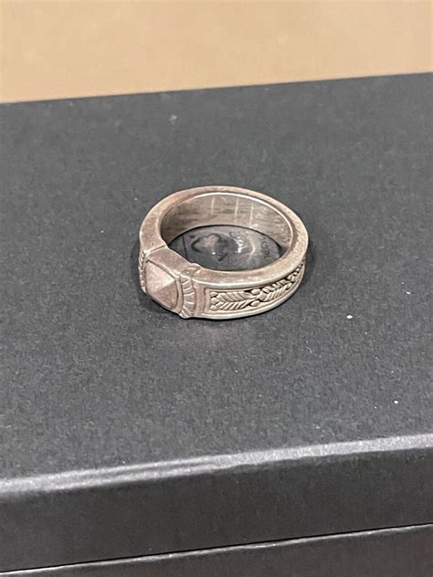 Clocks And Colours Pyramid Scheme Ring Size 10 Sterli Gem
