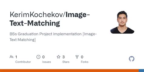 Github Kerimkochekovimage Text Matching Bss Graduation Project
