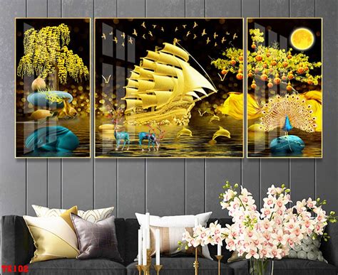 Toàn Quốc Tranh Tráng Gương Thuận Buồm Xuôi Gió Tranh Trang Trí