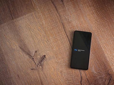 Launch Screen Of Adobe Photoshop Express Photo Editor App Featuring Its