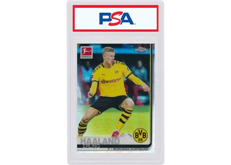 Erling Haaland 2019 Topps Chrome Bundesliga Refractor 72 2019 Us