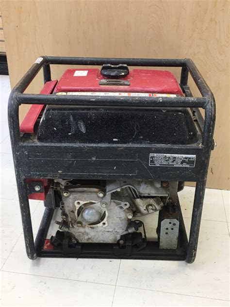 Honda Eb3000c 3000w Portable Gas Powered Generator In Pick Up Good Buya