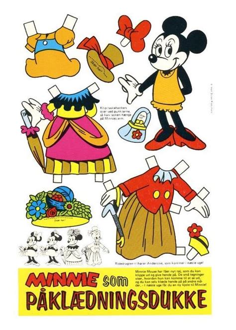 Las Recortables De Veva E Isabel Minnie Mouse Y Mickey Mouse