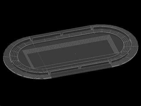 Pista De Atletismo En 3d En AutoCAD Descargar CAD Gratis 724 83 KB