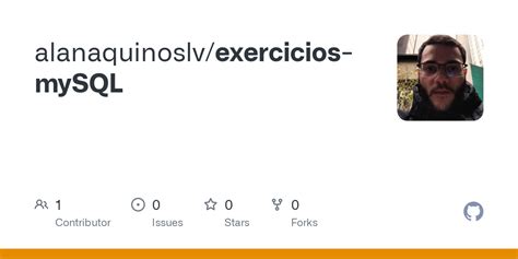 GitHub Alanaquinoslv Exercicios MySQL
