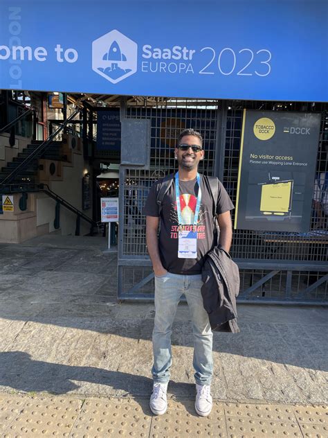 Aashish Krishna Kumar On Linkedin Saastr Saastreuropa Conference