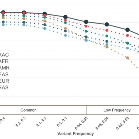 Imputation Accuracy By Super Population Of Tags Selected In European