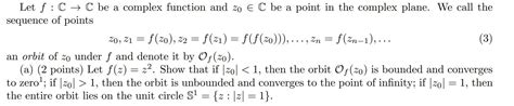 Solved Let Fc→c Be A Complex Function And Z0∈c Be A Point