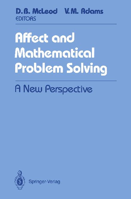 pdf mfect and mathematical problem solving