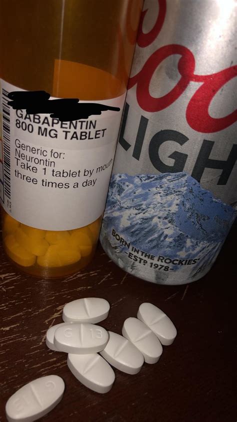 When You Have No Benzos Gabapentin And Beer Is Pretty Good R