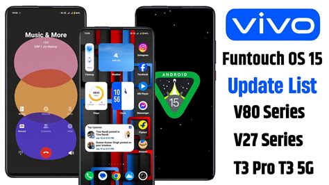 Funtouch OS 15 Update V27 Series/X80 Series/T3 Pro/T3 5G || Funtouch OS 15 Update List ...