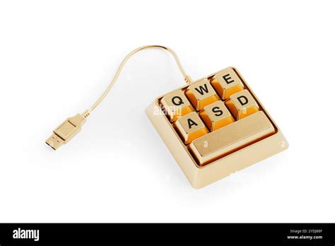 Small Compact And Designed Specifically For Gaming Golden Keyboard
