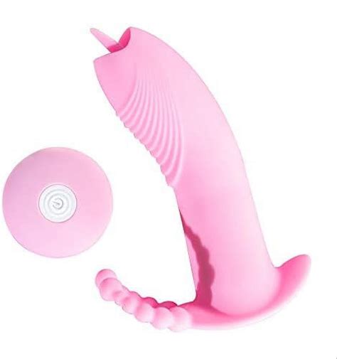 Whisper Silent Wearable Vibrators For Women Wireless Tongue Licking