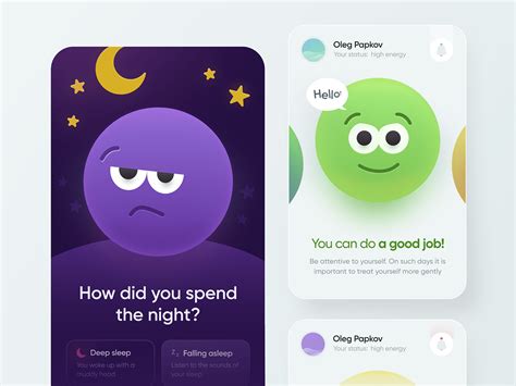 Emotion Tracker Mobile App Mental Health Behance Health App Emotions App App Design