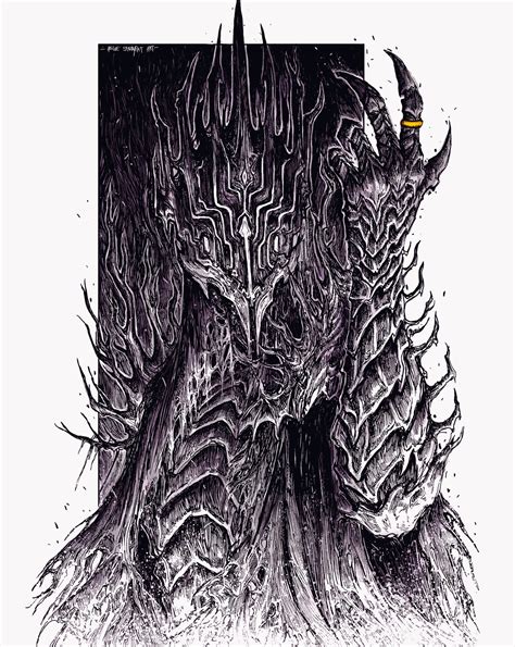 Sauron Drawing