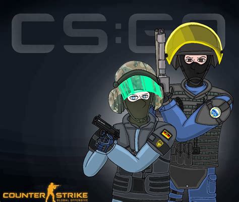 Csgo Gsg 9 D And Gign C In The Style Of Cs 1 6 By Idqwerty On