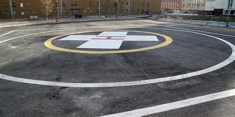 ЭХЭМҮТ нисдэг тэрэг буух талбайтай боллоо