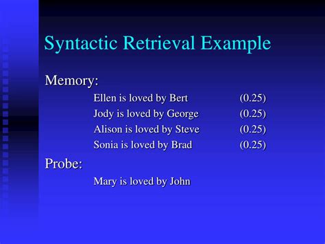 Ppt The Syntagmatic Paradigmatic Model Of Sentence Processing