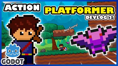Adding A New Enemy Action Platformer Devlog 2 Youtube